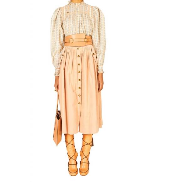 Ulla Johnson | Skirts | New Ulla Johnson Juliette Skirt In Pale Oak ...